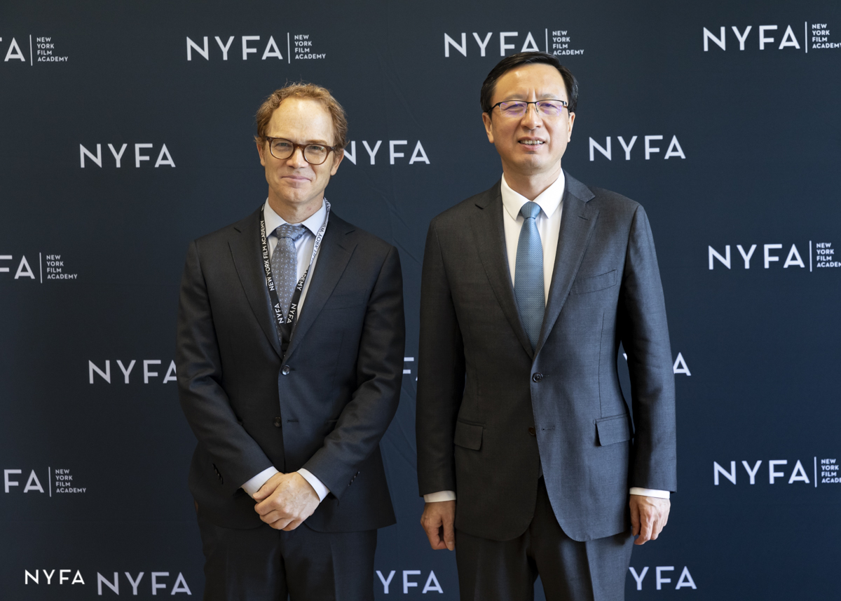 Chinese Vice Minister of Education Visits New York Film Academy - NYFA