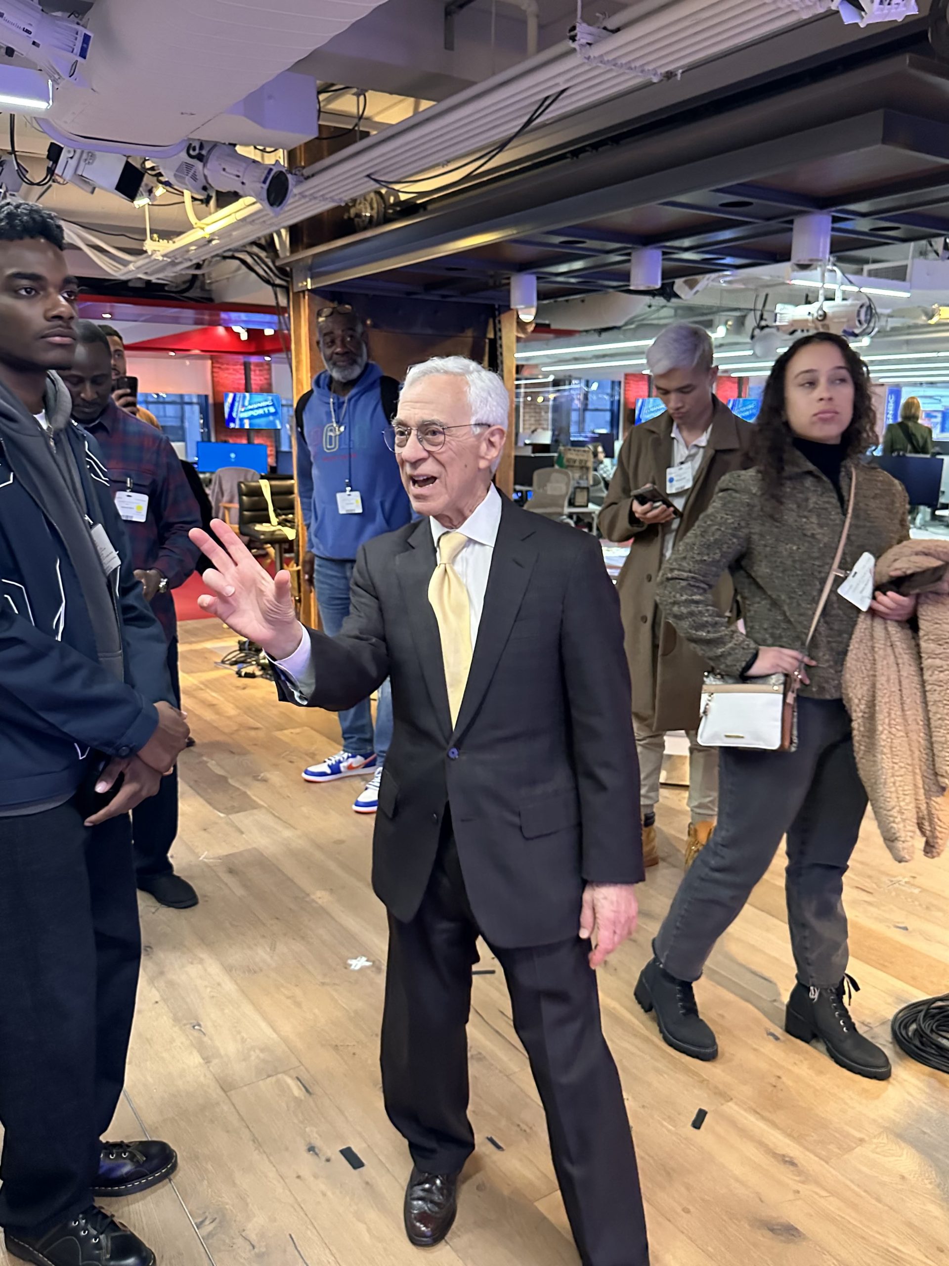 NYFA Division of Veterans Services (DVS) Visit NBC Studios